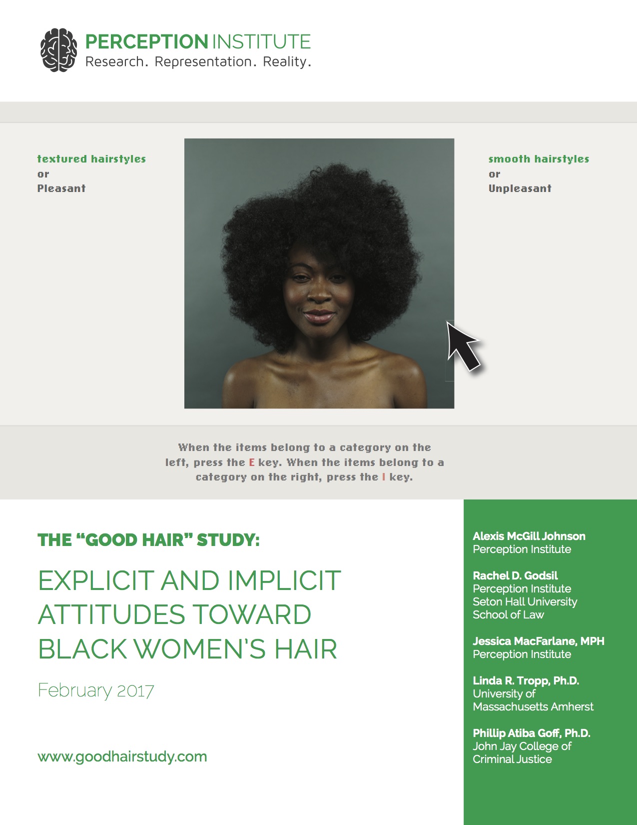 The "Good Hair" Study